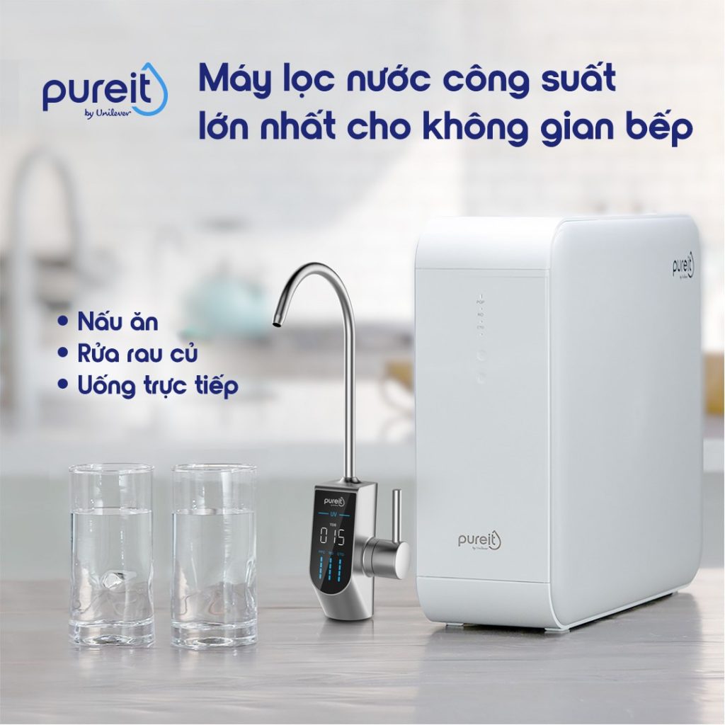 Máy lọc nước Pureit Ultima (Trắng) - Unilever Pureit