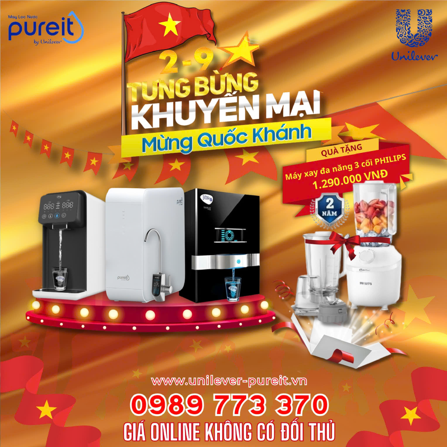 Máy lọc nước - Unilever Pureit